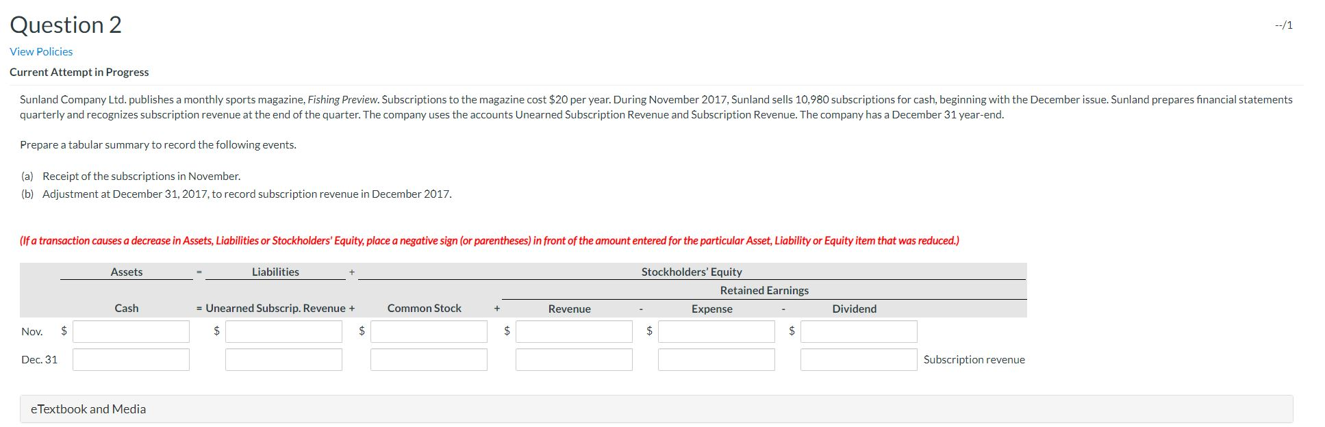 Solved --/1 Question 2 View Policies Current Attempt in | Chegg.com
