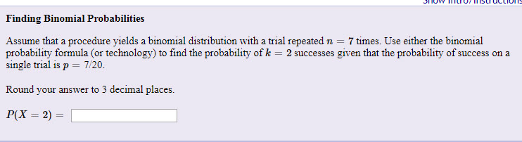 Solved Constructing a Binomial Distribution Suppose that a | Chegg.com