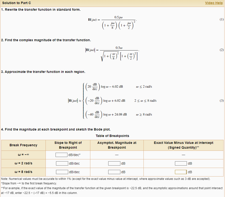 Solved Use the given data (from parts 1-3) to solve for all | Chegg.com