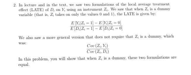 Solved 2 2. In lecture and in the text, we saw two | Chegg.com
