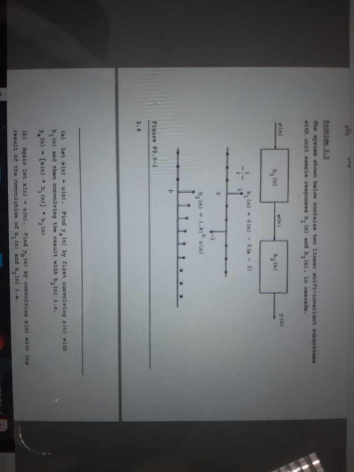 Solved Problem 2.5 The system shown below contains two | Chegg.com