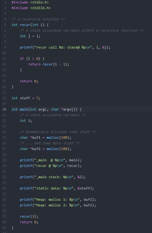 Solved \#include 〈stdlib.h〉 int main(int argc, char *argv[] | Chegg.com