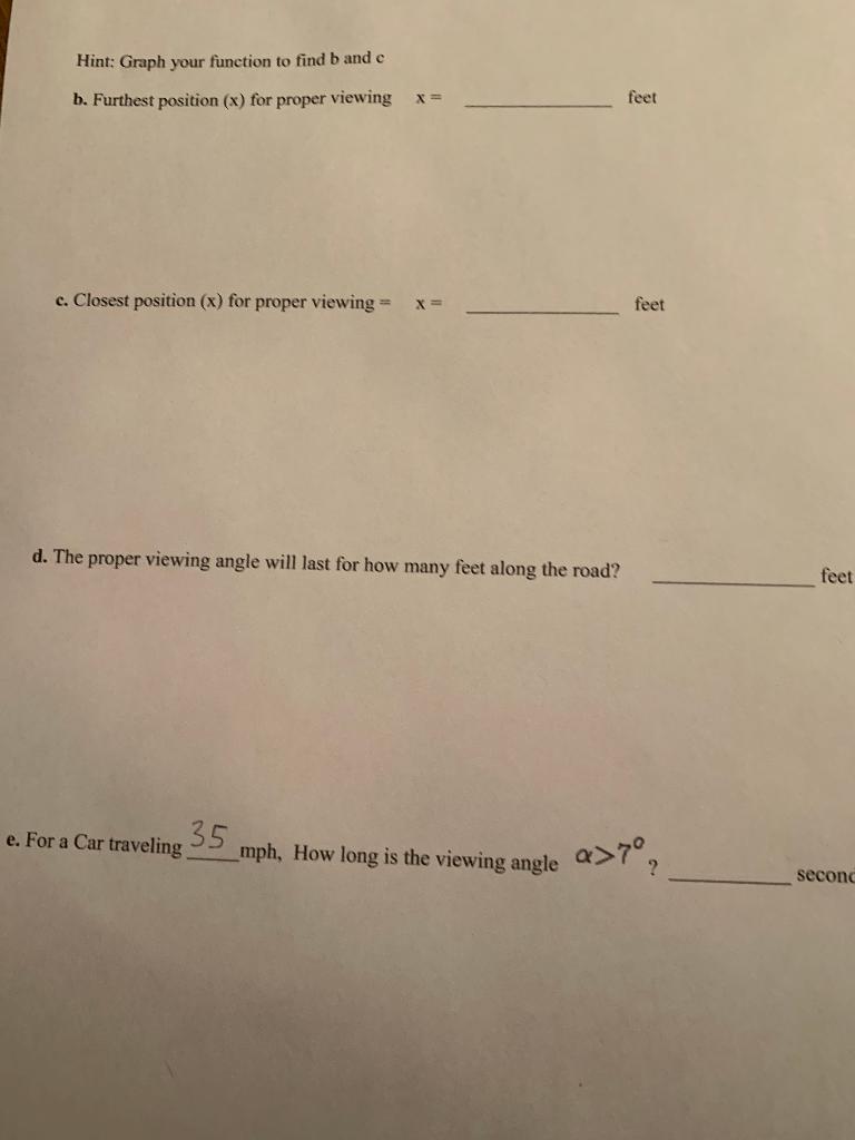 Math 1540 Trigonometry Written Assignment (Due May 1) | Chegg.com
