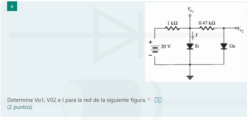 Solved Determine Vo1, Vo2 and I for the network the | Chegg.com