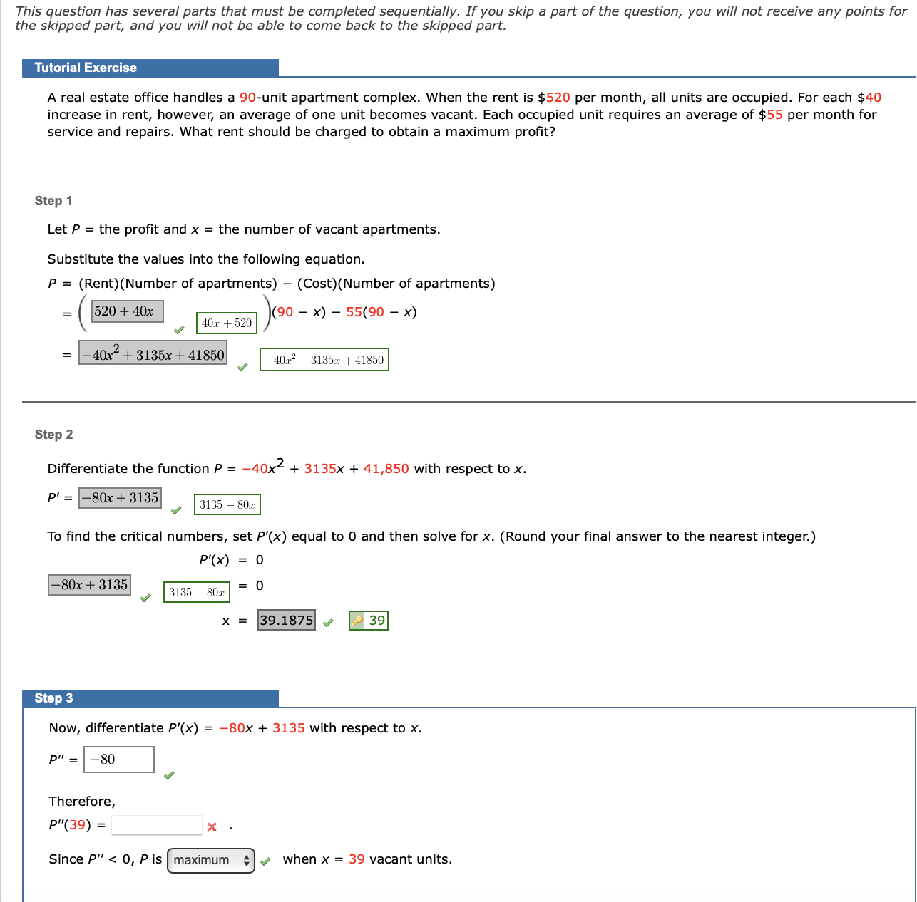 Solved This question has several parts that must be | Chegg.com