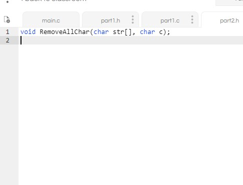Solved FUNCTION 2-2 RemoveAllChar(char str[], char c): | Chegg.com