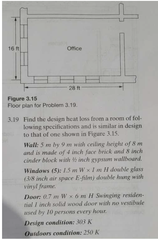Solved Figure 3.15Floor plan for Problem 3.19.3.19 ﻿Find the | Chegg.com