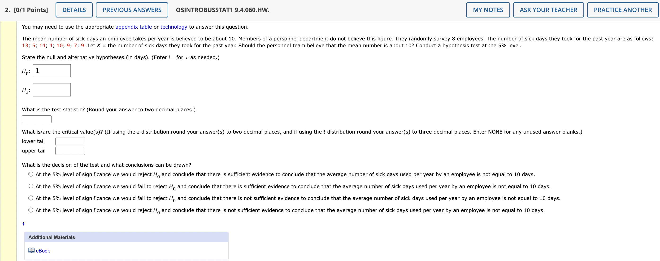 Solved You may need to use the appropriate appendix table or | Chegg.com