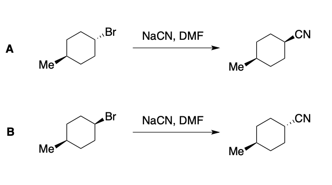 Solved Which of the following two reactions will be faster? | Chegg.com
