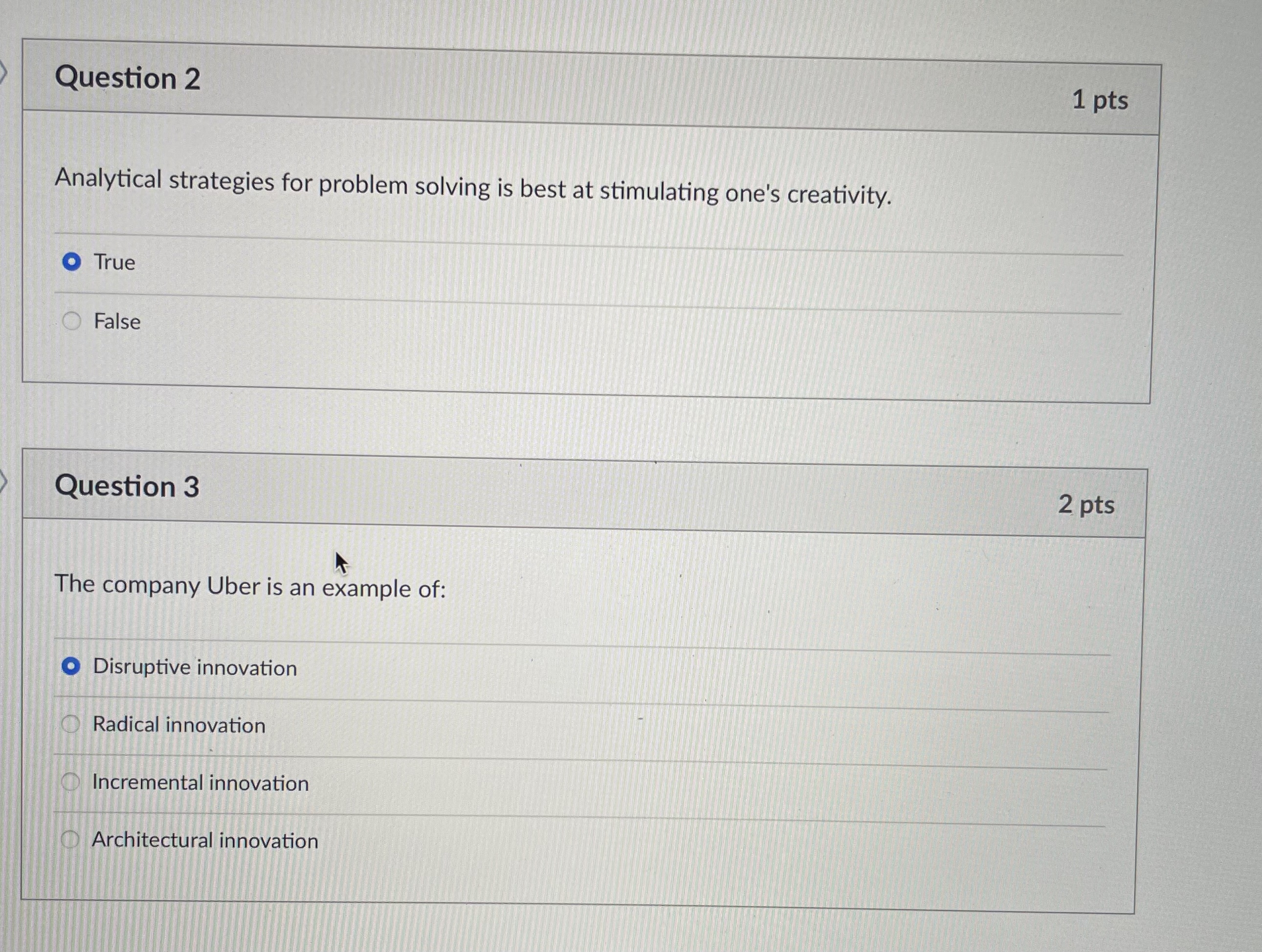 Solved Analytical strategies for problem solving is best at | Chegg.com