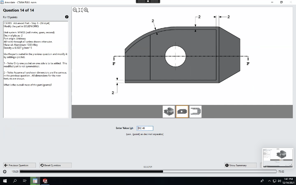 Solved BERSEE Associate - CSWA FULL-am Question 12 of 14 For | Chegg.com