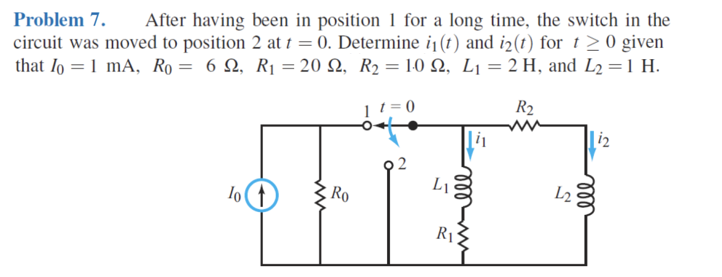 Solved Problem 7. After having been in position 1 for a long | Chegg.com