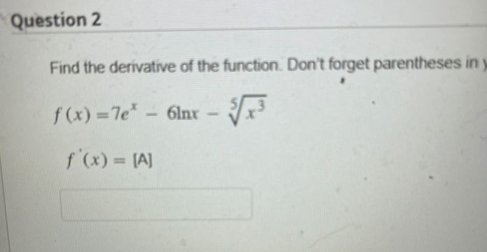 Solved Which derivative rule(s) was (were) used to find the | Chegg.com