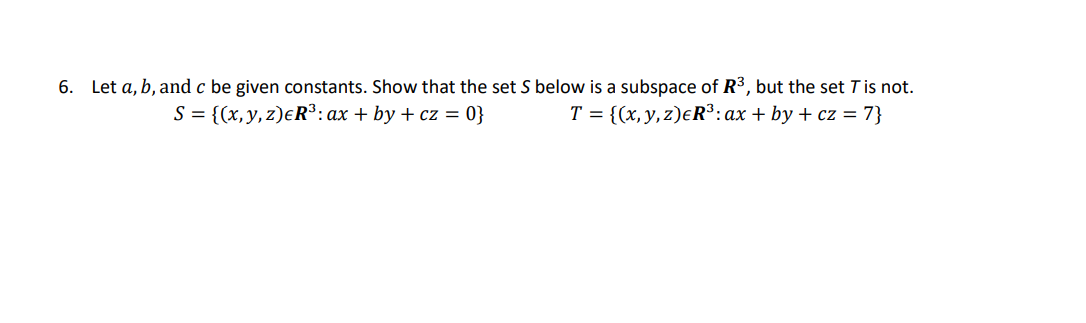 Solved 6. Let a,b, and c be given constants. Show that the | Chegg.com