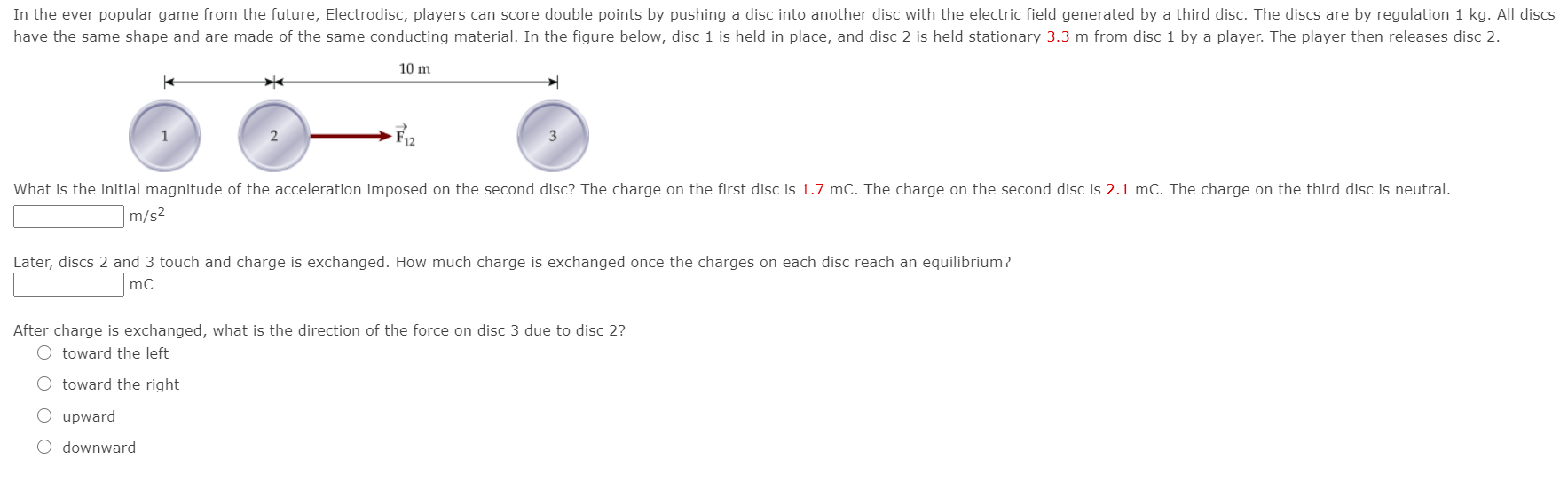 Solved A)You hold a ruler that has a charge on its tip 2 cm | Chegg.com
