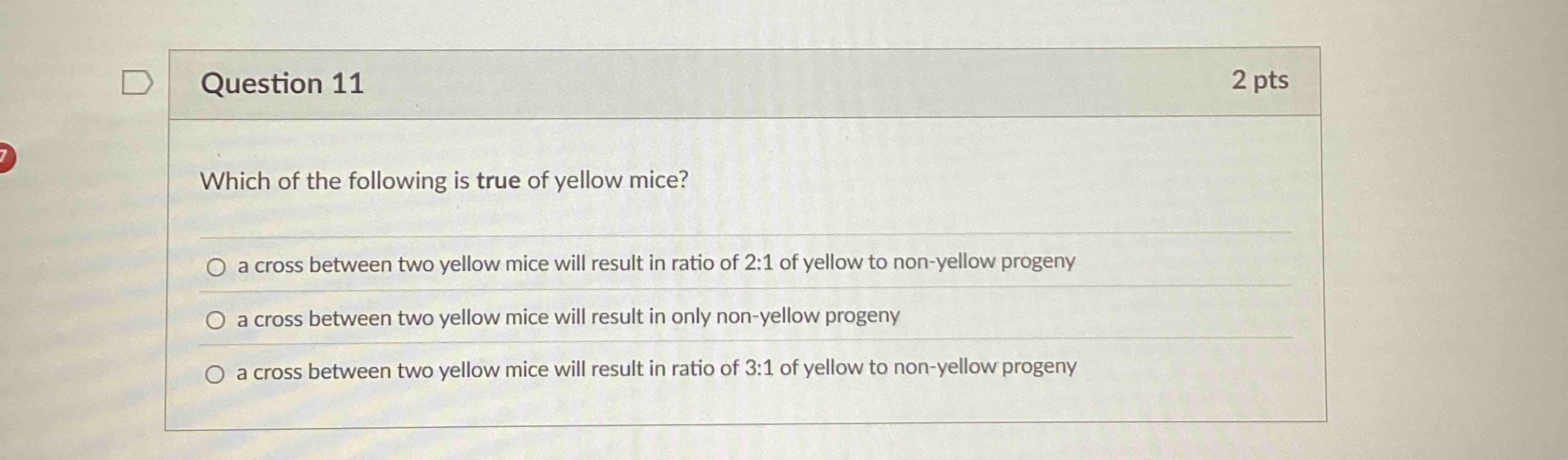 Solved Question 11Which of the following is true of yellow | Chegg.com
