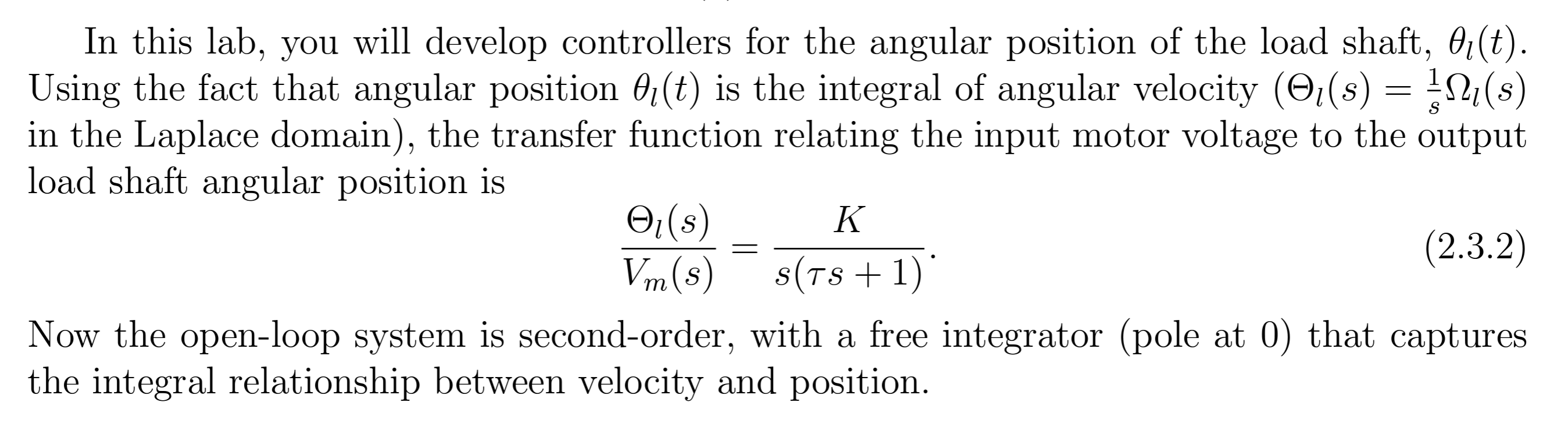 Solved 1. (40 points) For the open-loop plant dynamics from | Chegg.com