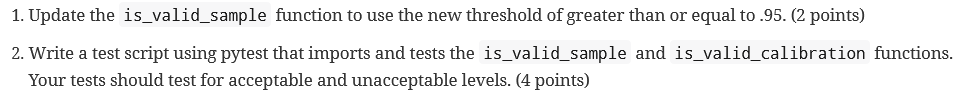 Solved 2 questions in Python using this sample code def | Chegg.com