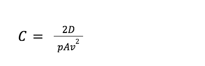 Solved We are performing an experiment to calculate drag | Chegg.com