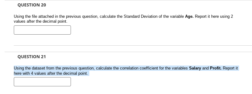 Solved Using the file attached in the previous question, | Chegg.com