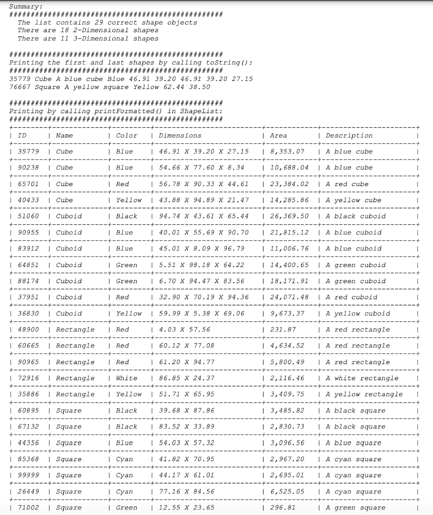 Solved Preamble In this assignment we implement a Java class | Chegg.com