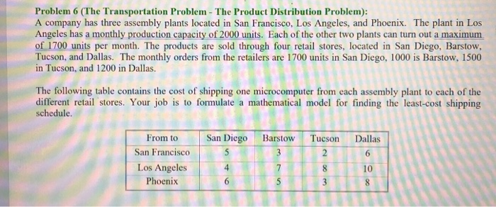 Solved Formulate a model in terms of decision variables, | Chegg.com