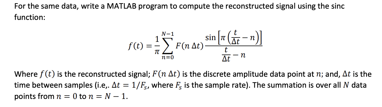 Solved The data set will come from an excel file. I just | Chegg.com