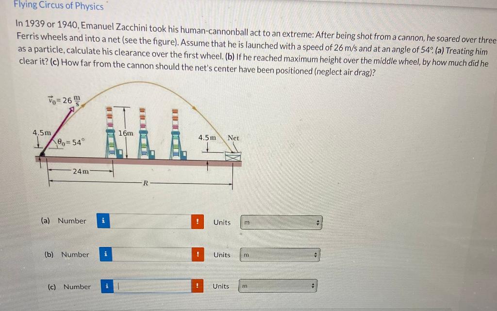 Solved In 1939 or 1940, Emanuel Zacchini took his | Chegg.com