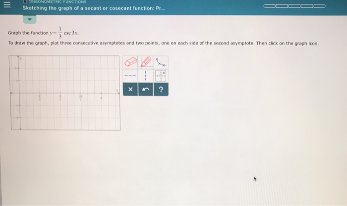Solved O TRIGONOMETRIC FUNCTIONS -Sketching the graph of a | Chegg.com