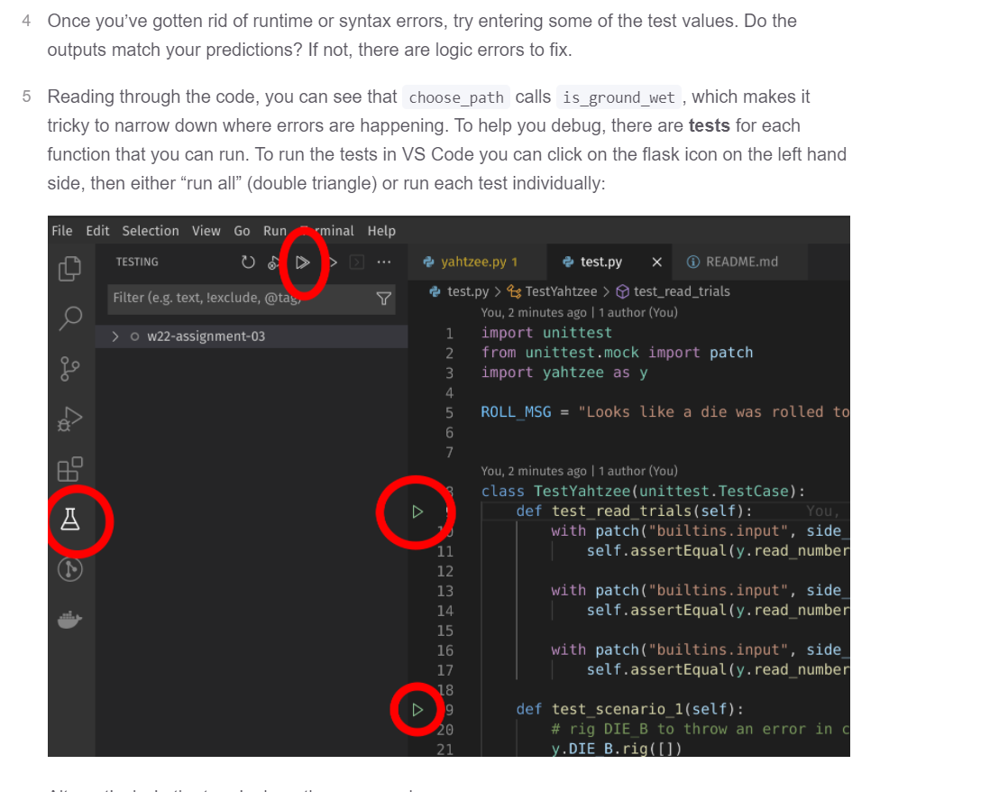Solved 2. In your README file, fill in the tables to predict | Chegg.com