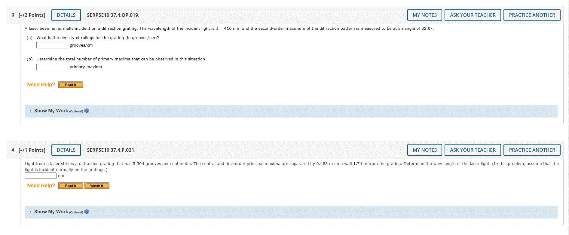 Solved I need help on my physics 2 homework. the subject is | Chegg.com