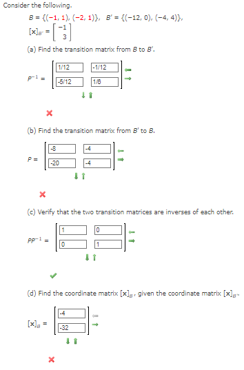 Solved Consider the following. | Chegg.com