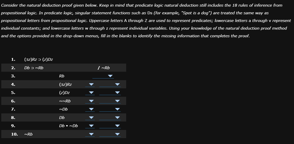 Solved Consider The Natural Deduction Proof Given Below