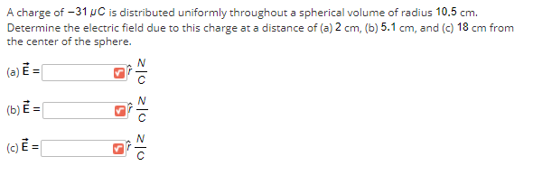 Solved Nm? What is the net charge enclosed by The electric | Chegg.com