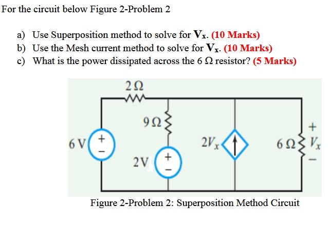 Solved For the circuit below Figure 2-Problem 2 a) Use | Chegg.com