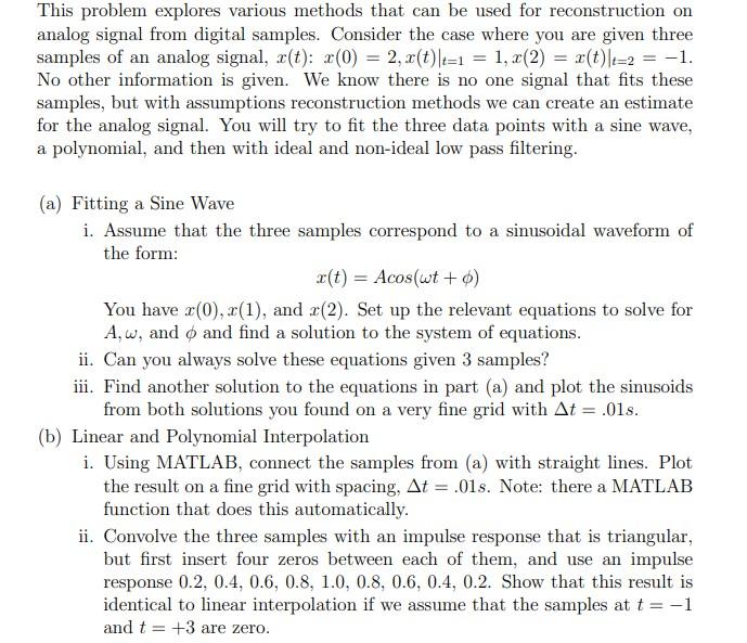 Solved I NEED SOLUTIONS FOR (A. III), (B. I), (B. II), | Chegg.com