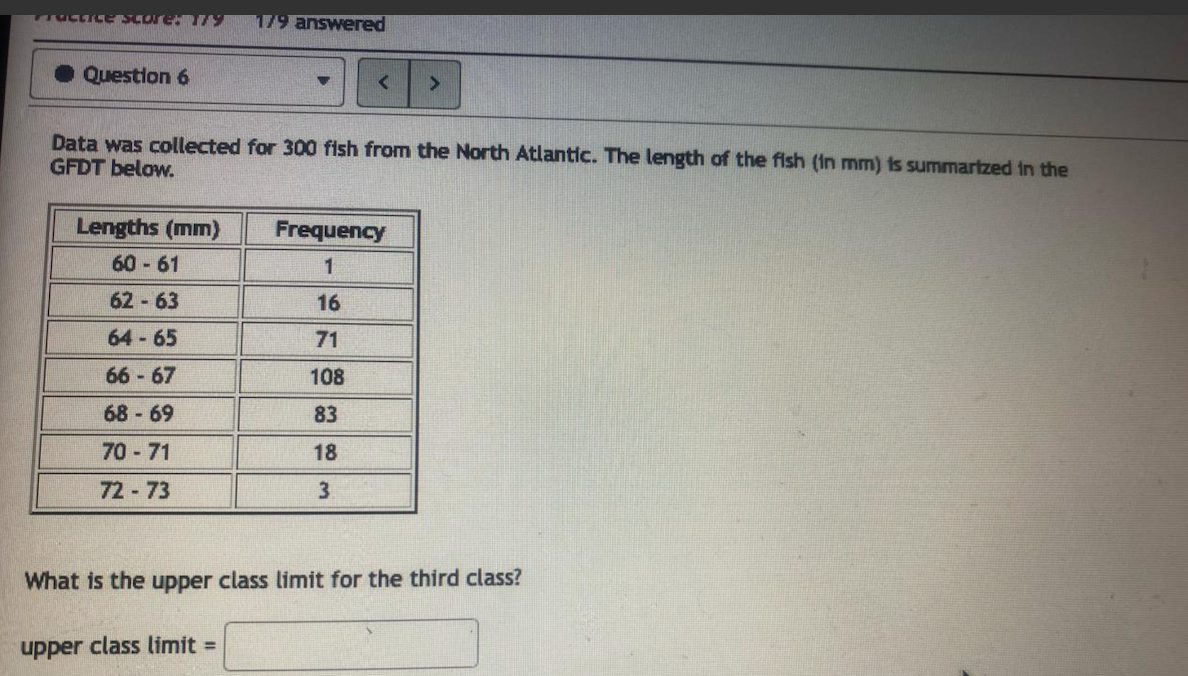 Solved Data was collected for 300 fish from the North | Chegg.com