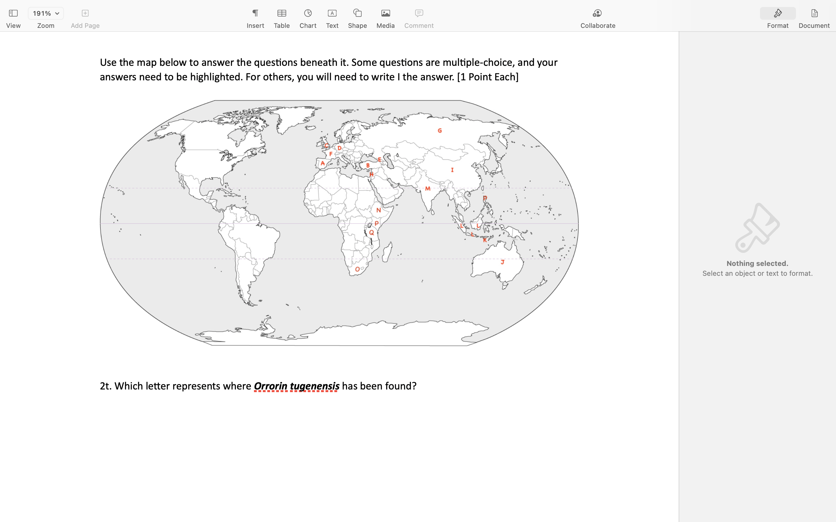 Solved 191% v + Α. CL 9 View Zoom Add Page Insert Table | Chegg.com