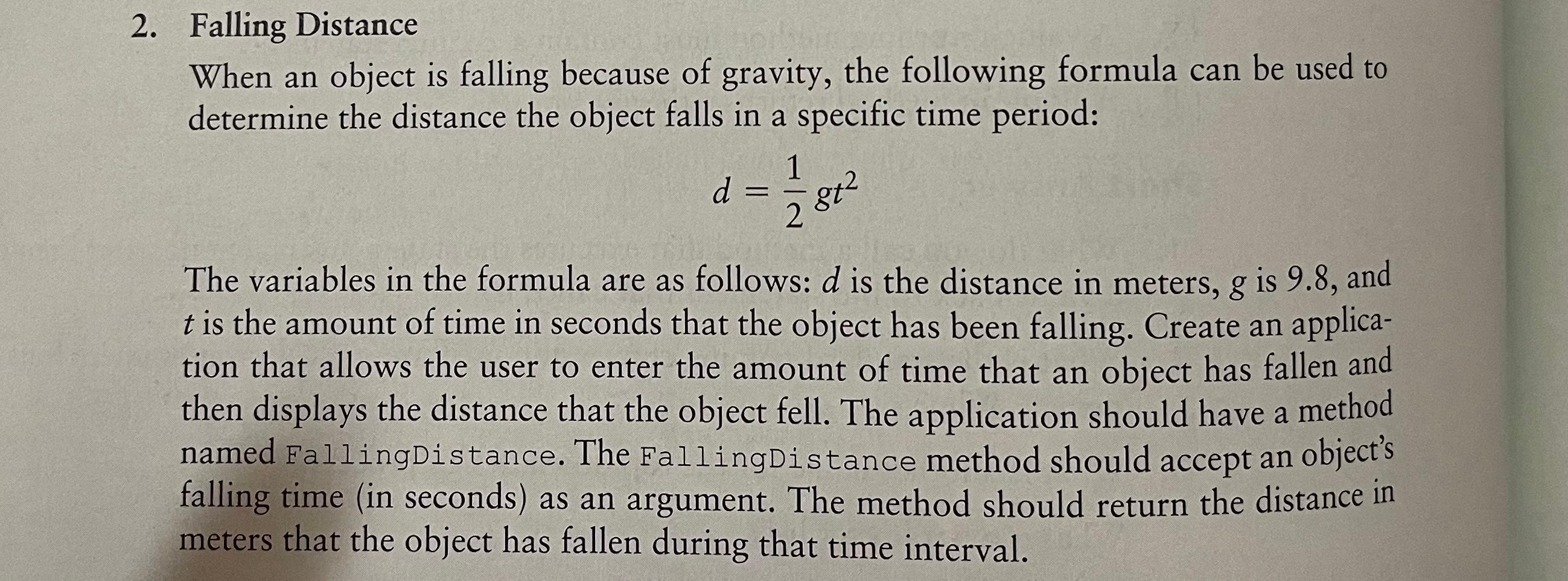 Solved Write in C# program and there will be no hard code | Chegg.com