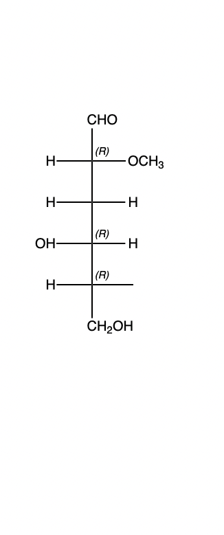 Solved Conver the following sugar molecule into a bond line | Chegg.com