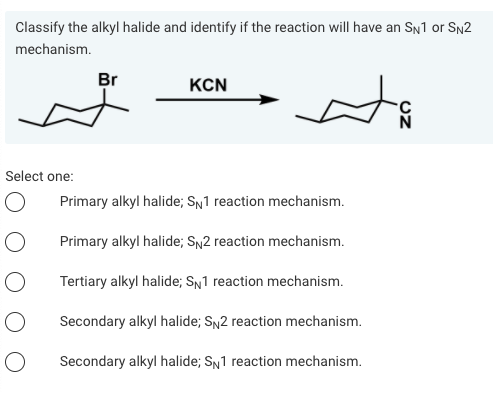 Solved Complete this sentence: The mechanism of the reaction | Chegg.com