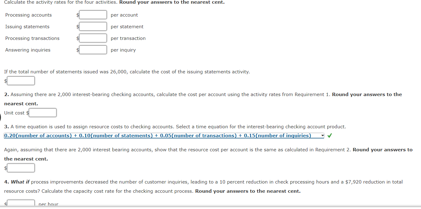 Solved Golding Bank provided the following data about its | Chegg.com