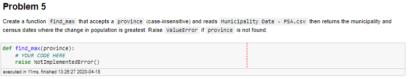 Solved Create a function that accepts a (case-insensitive) | Chegg.com