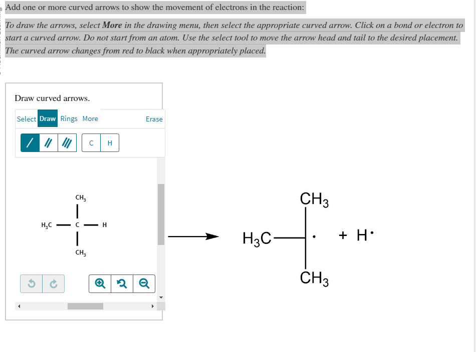 Solved Add one or more curved arrows to show the movement of | Chegg.com