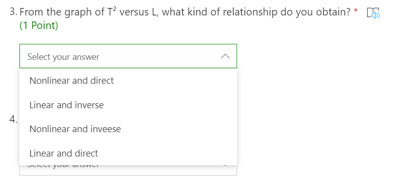 Solved 1. Please upload 2 images: The graph of T versus L, | Chegg.com