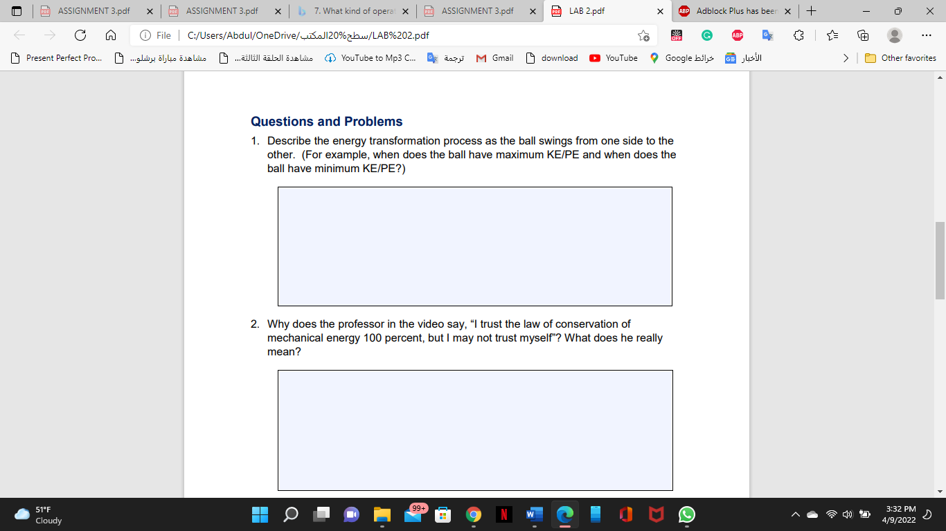 D PDF ASSIGNMENT 3.pdf X PDE ASSIGNMENT 3.pdf x | 1 | Chegg.com