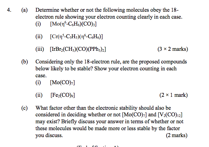 Solved 4. (a) Determine whether or not the following | Chegg.com