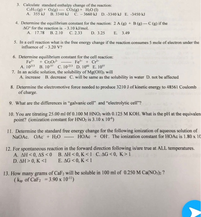 Solved Calculate standard enthalpy change of the reaction: | Chegg.com