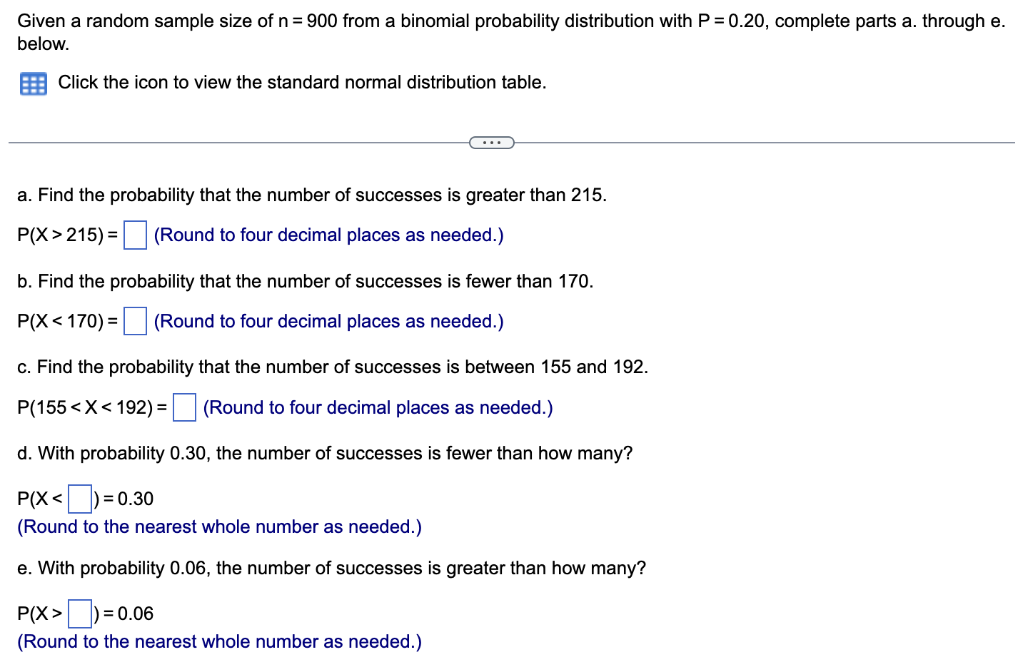 Solved Given a random sample size of n=900 ﻿from a binomial | Chegg.com