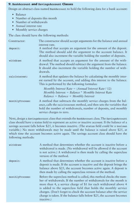 Solved Assignment 7 Due Apr 26 2019 At 1159 Pm A7 Oop 4